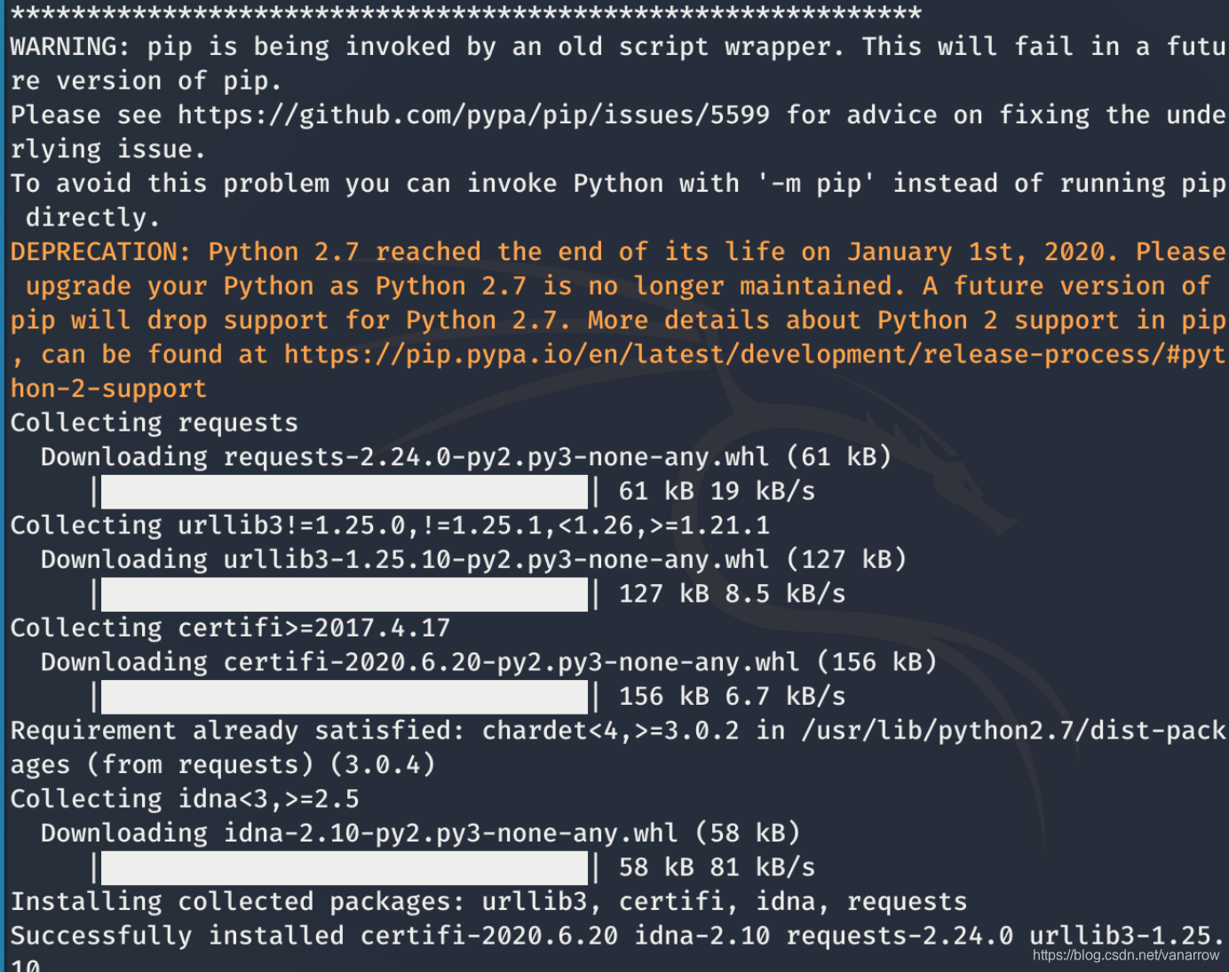 新kali 配置安装 pip + python 库模块 docker-compose 靶场 —— 亲测可行!!!_kali pip docker-compose-CSDN博客