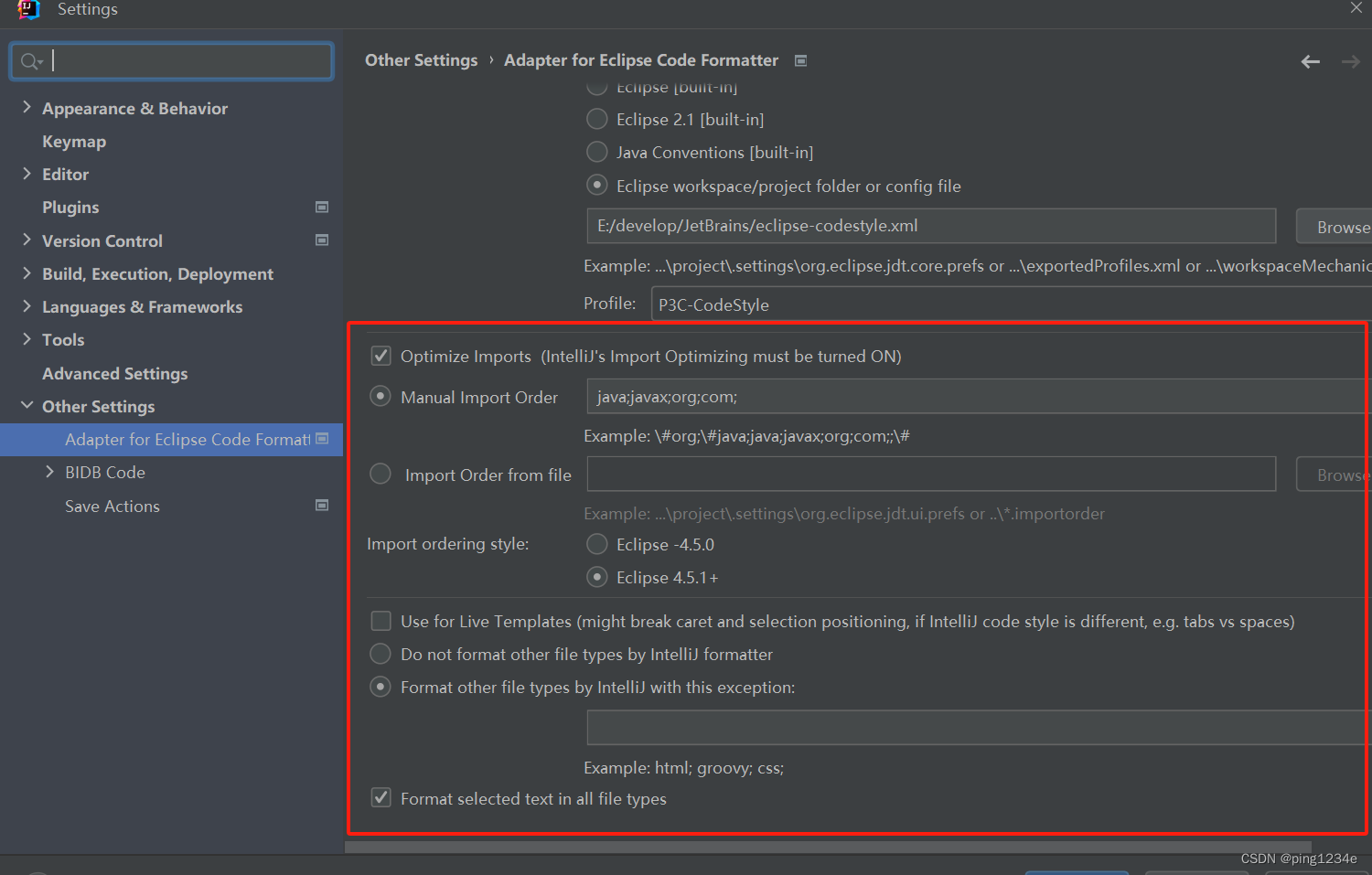 统一项目代码格式:eclipse、alibabajavacodingguidelines及idea插件配置指南 Csdn博客