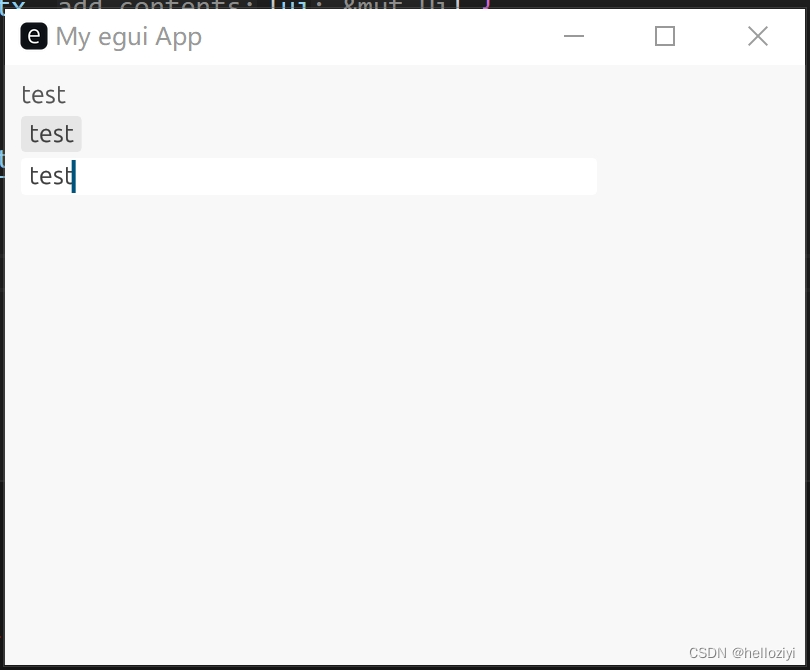Rust语言之egui库窗口中按钮、标签、输入框控件案例（3）_egui控件叠加-CSDN博客