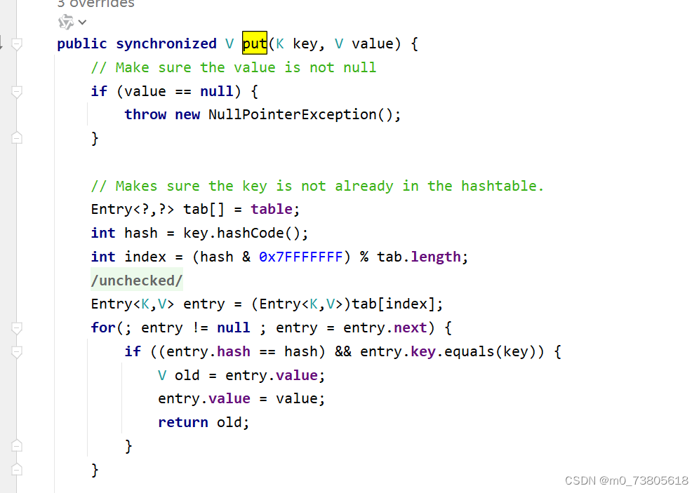 HashMap和HashTable的区别_hashmap 和 hashtable-CSDN博客