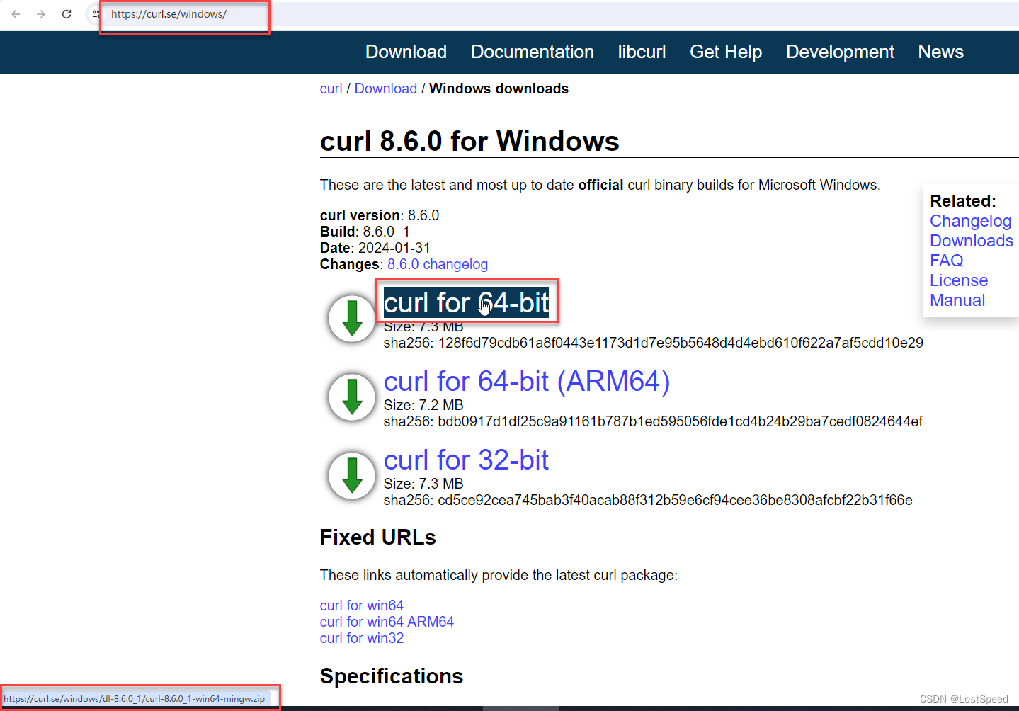 curl8.6.0 - CURLE_PEER_FAILED_VERIFICATION_curl 8.6-CSDN博客