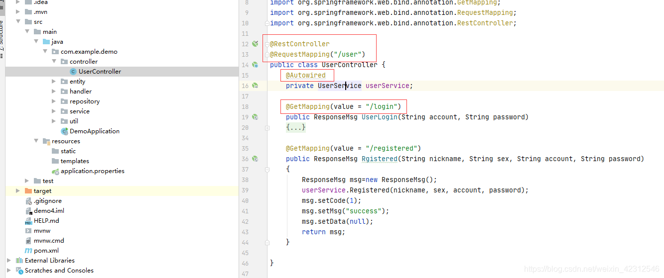 springboot+mybatis+mysql java后端教程_创建 userrepository 接口是写在哪个包下边-CSDN博客