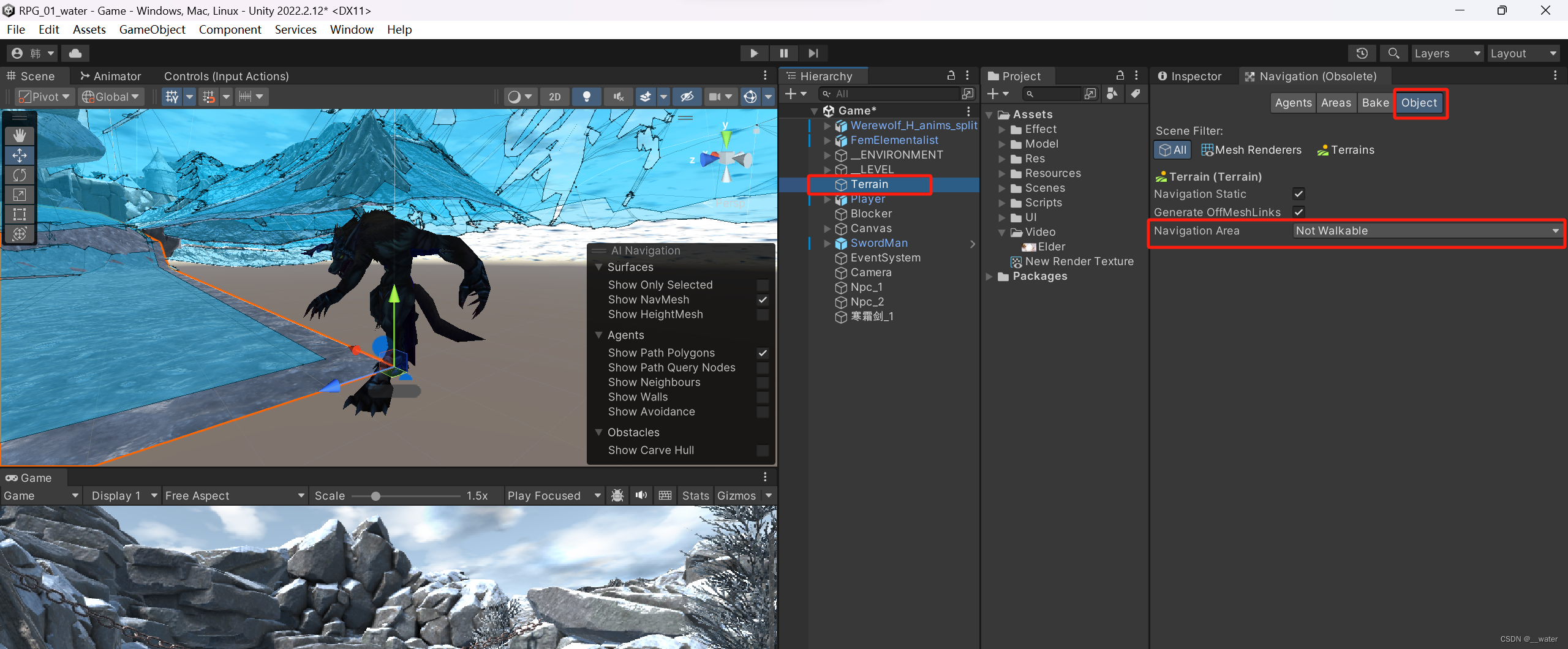 项目01《游戏-【07完结】-开发》Unity3D-CSDN博客