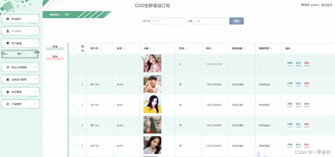 基于SpringBoot+VueO2O生鲜食品订购小程序的设计与实现_基于o2o线上超市系统设计与实现-CSDN博客