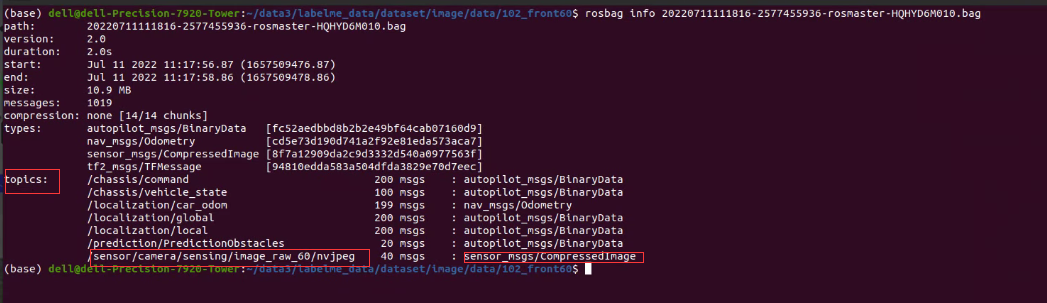 Python : rosbag导出图像和点云_rosbag导出图片-CSDN博客