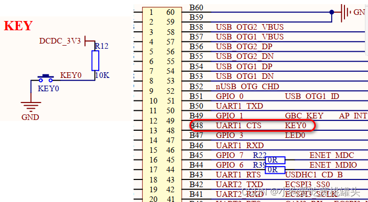 正点原子[第二期]Linux之ARM（MX6U）裸机篇学习笔记-13-按键实验_i.mx6ull是32位处理器吗-CSDN博客