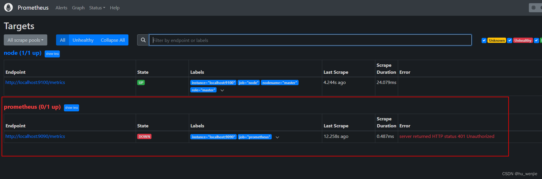 Prometheus 配置Basic auth认证_prometheus basic auth-CSDN博客