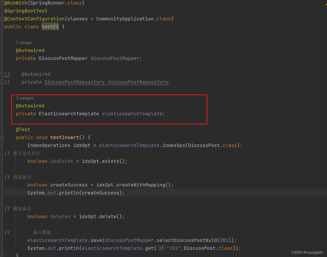 【ES】springboot集成ES_es与springboot版本对应关系-CSDN博客