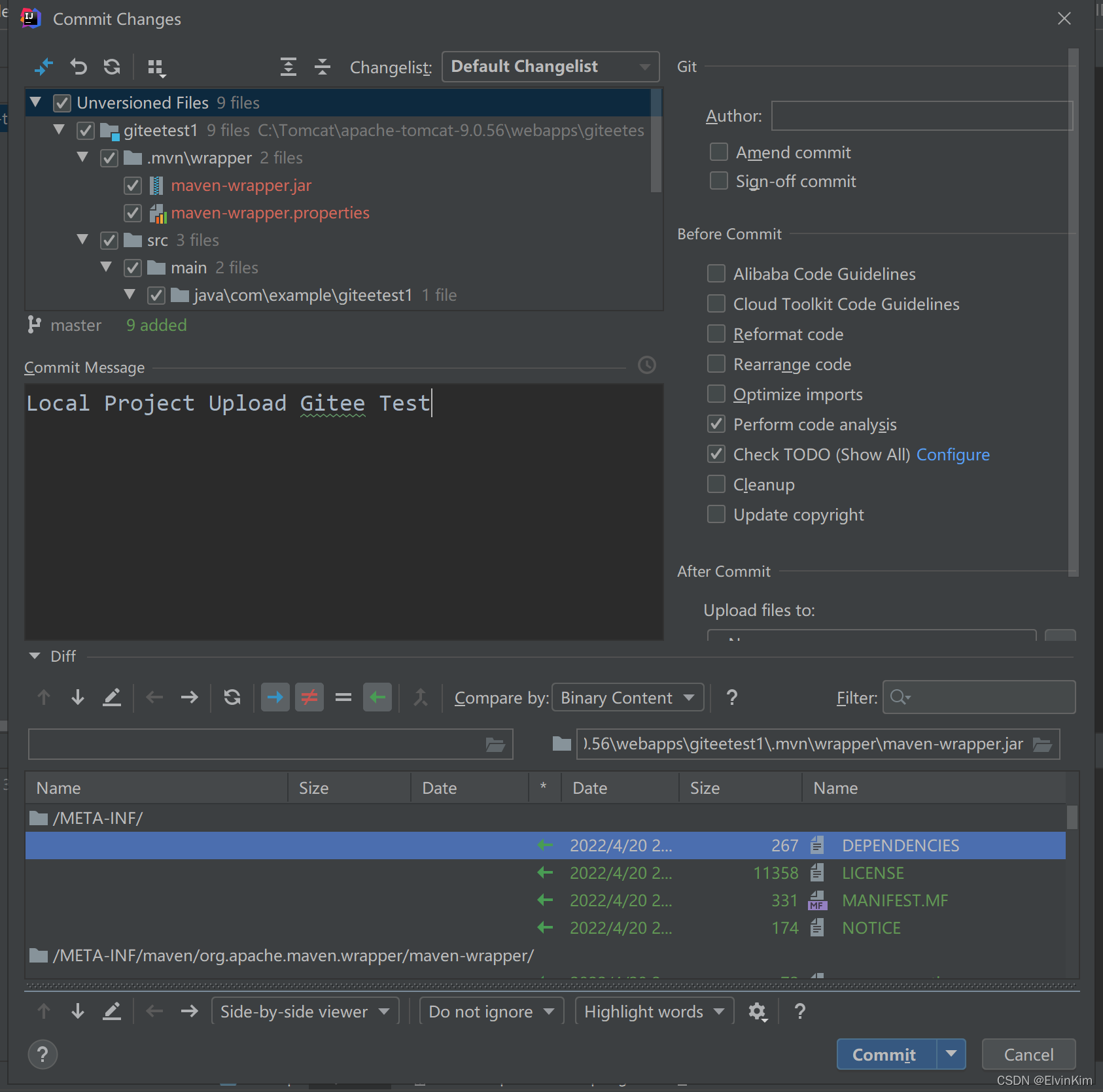 IDEA本地项目上传Gitee_idea define remote-CSDN博客