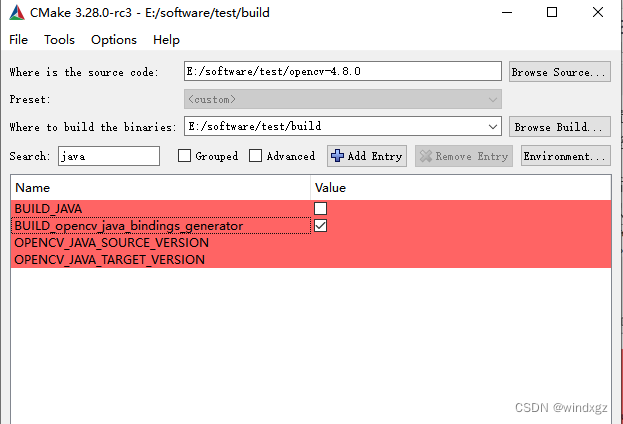 cmake+OpenCV4.8.0+contrib4.8.0+cuda 12.2编译踩坑_vs2019 cmake cuda 12.2-CSDN博客