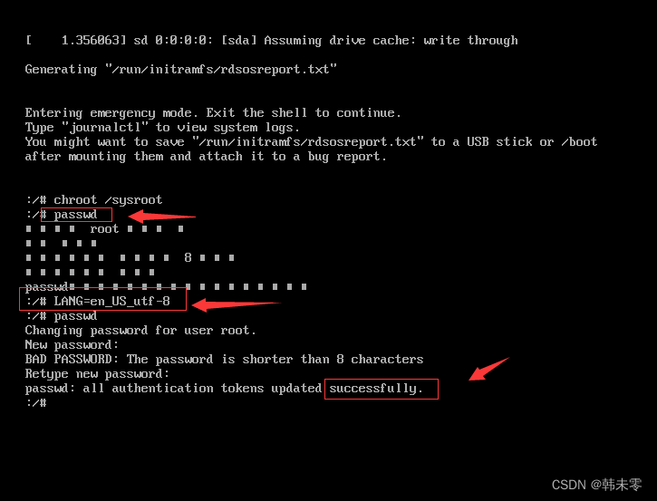 Linux || Centos7.9 破解root密码_centos7.9修改root密码-CSDN博客