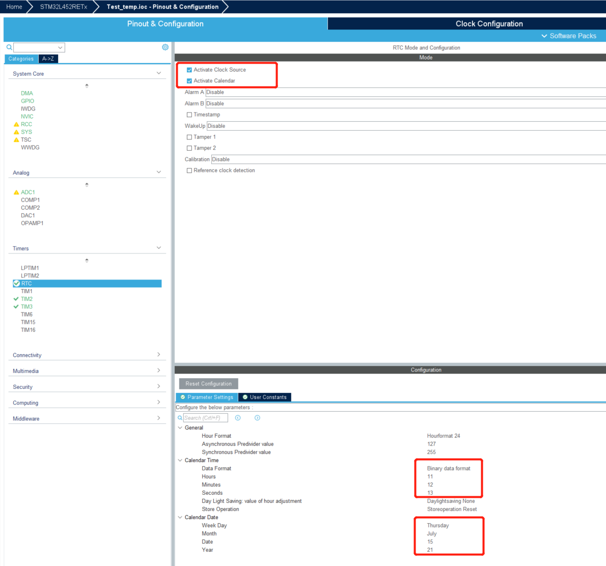 STM32--片上RTC的HAL库操作_修改rtc hal-CSDN博客