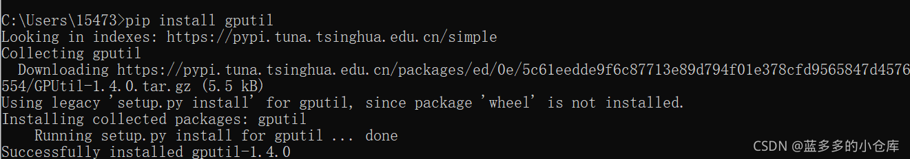 小技巧随手记：Python查看windows下GPU的使用情况_no module named 'gpustat-CSDN博客