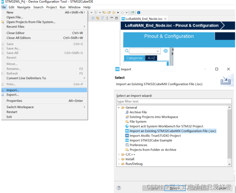 【LoRaWAN_End_Node】基于STM32Cube IDE的代码移植与烧写_lora官方node代码移植-CSDN博客