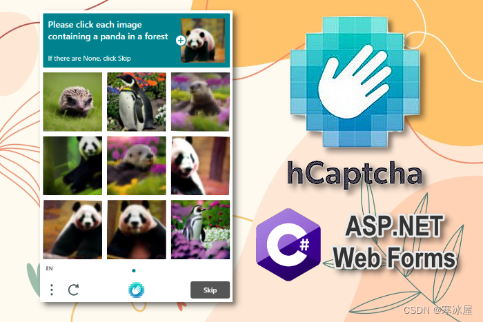 在ASP.NET WebForm中使用hCaptcha_sitekey-secret-mismatch-CSDN博客