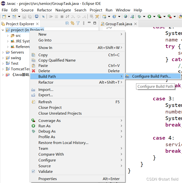 Eclipse配置JAVA日志Log4j及使用_eclipse log4j怎么用-CSDN博客