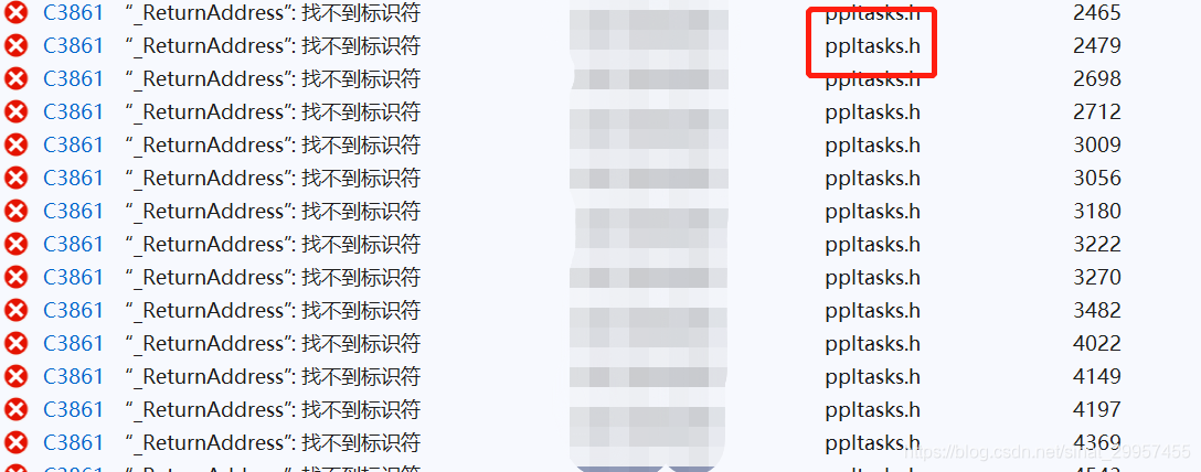 c++编译错误error C3861: “xxxx”: 找不到标识符-CSDN博客