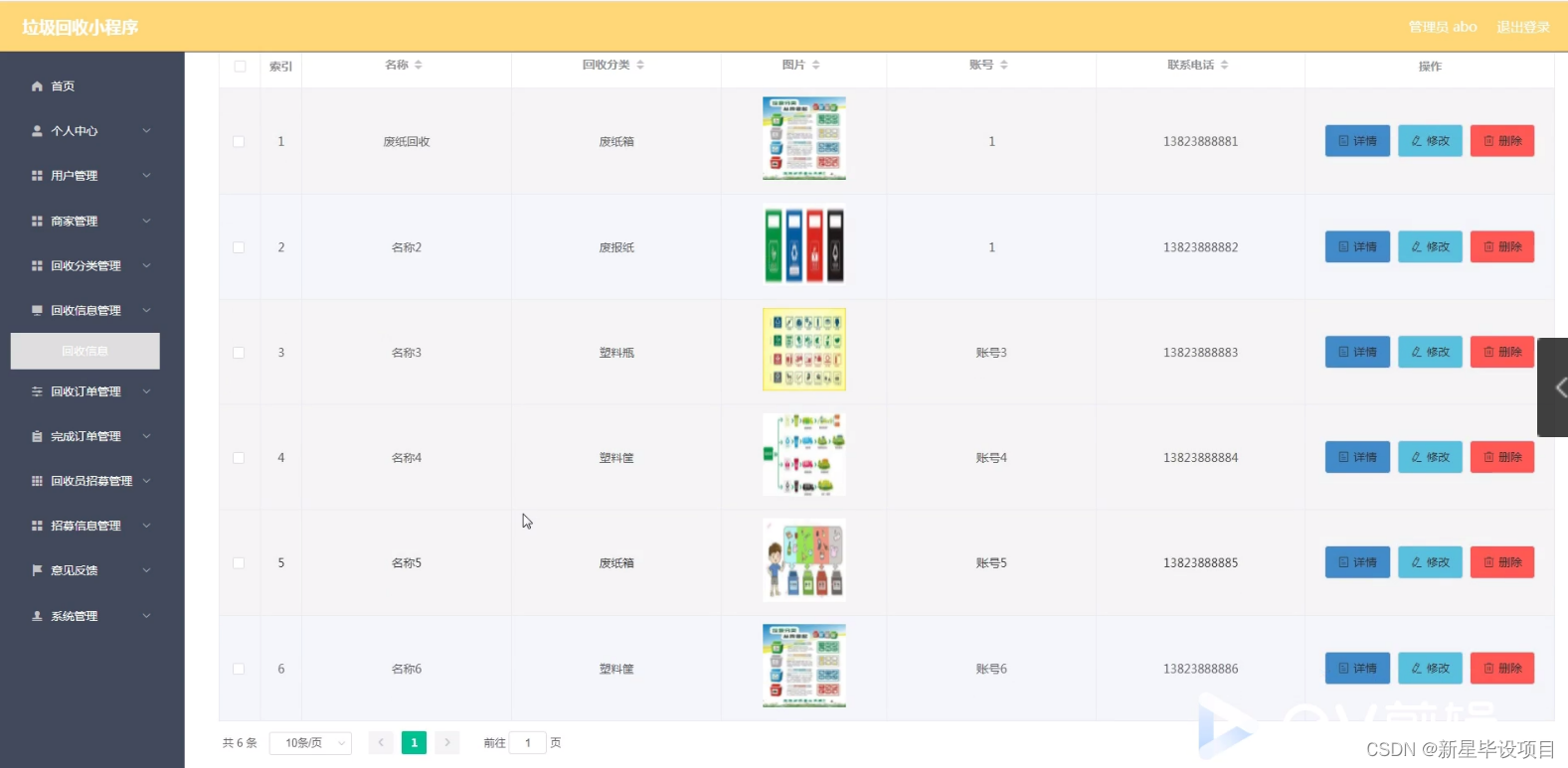 【附源码】计算机毕业设计垃圾回收小程序（javaspringbootmysqlmybatis论文回收小程序源码 Csdn博客