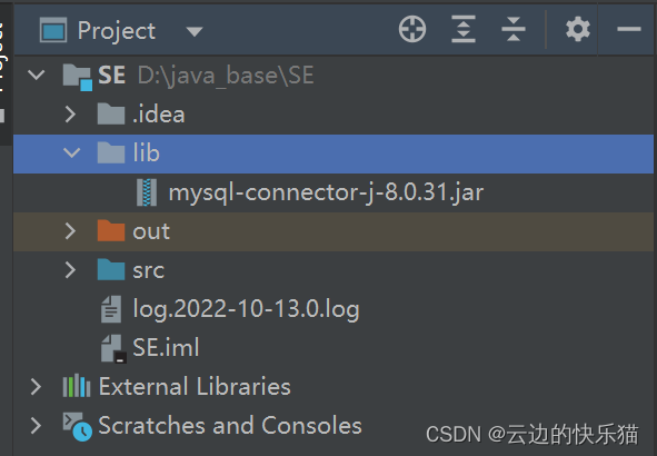 idea配置jdbc连接MySQL的全部详细步骤（包含运行代码）_idea连接数据库的代码在哪-CSDN博客