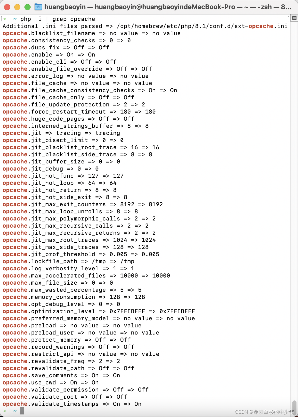PHP - APC/OPcache - 学习/实践_php apc-CSDN博客