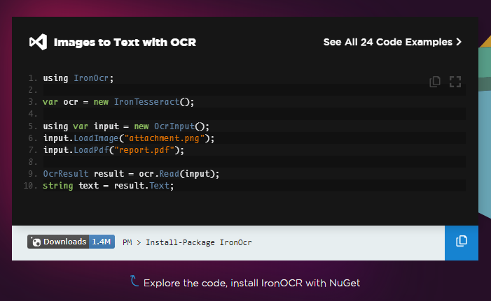 IronOcr 2024.3.1 For .NET Patch-CSDN博客