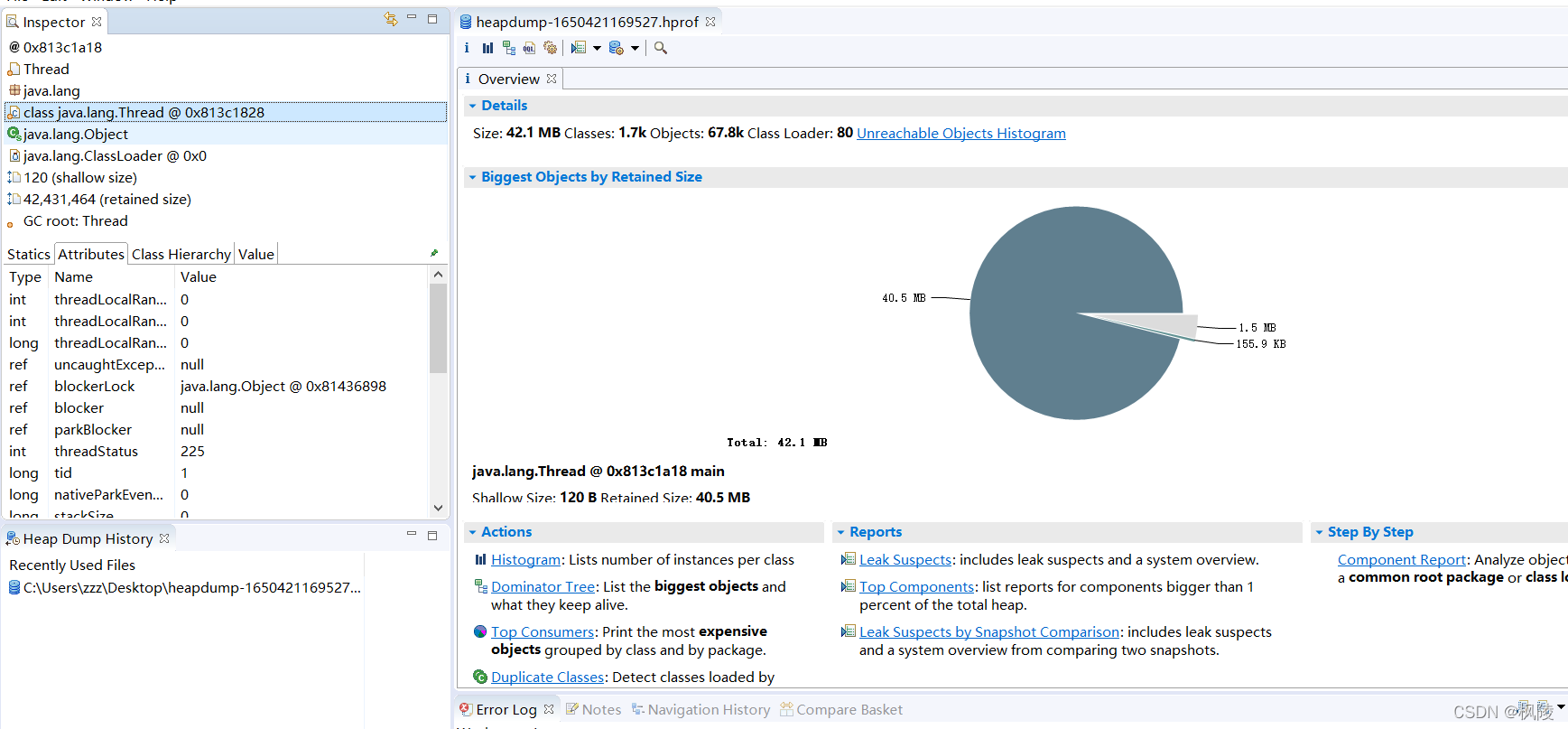 JVM监控及诊断工具---MAT_java mat-CSDN博客
