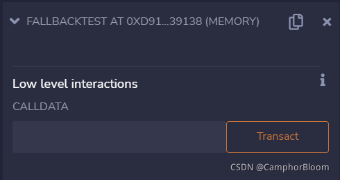 Solidity - Fallback Function探究_fallback函数的作用-CSDN博客