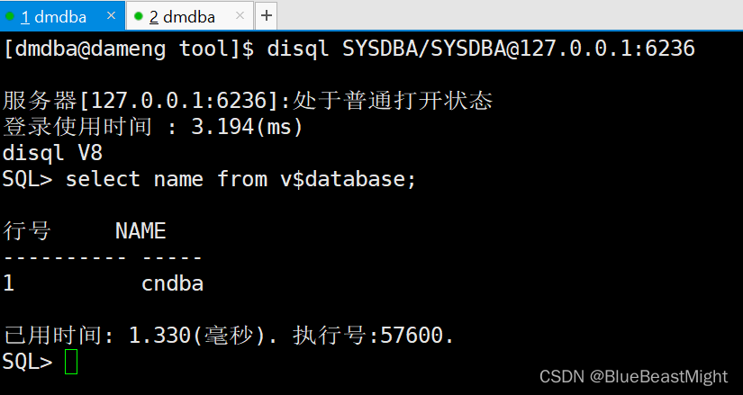达梦DISQL工具实战-CSDN博客