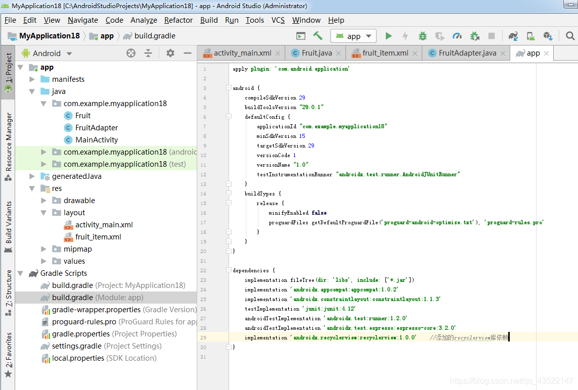 RecyclerView滚动控件的实现_alertcontroller$recyclelistview-CSDN博客