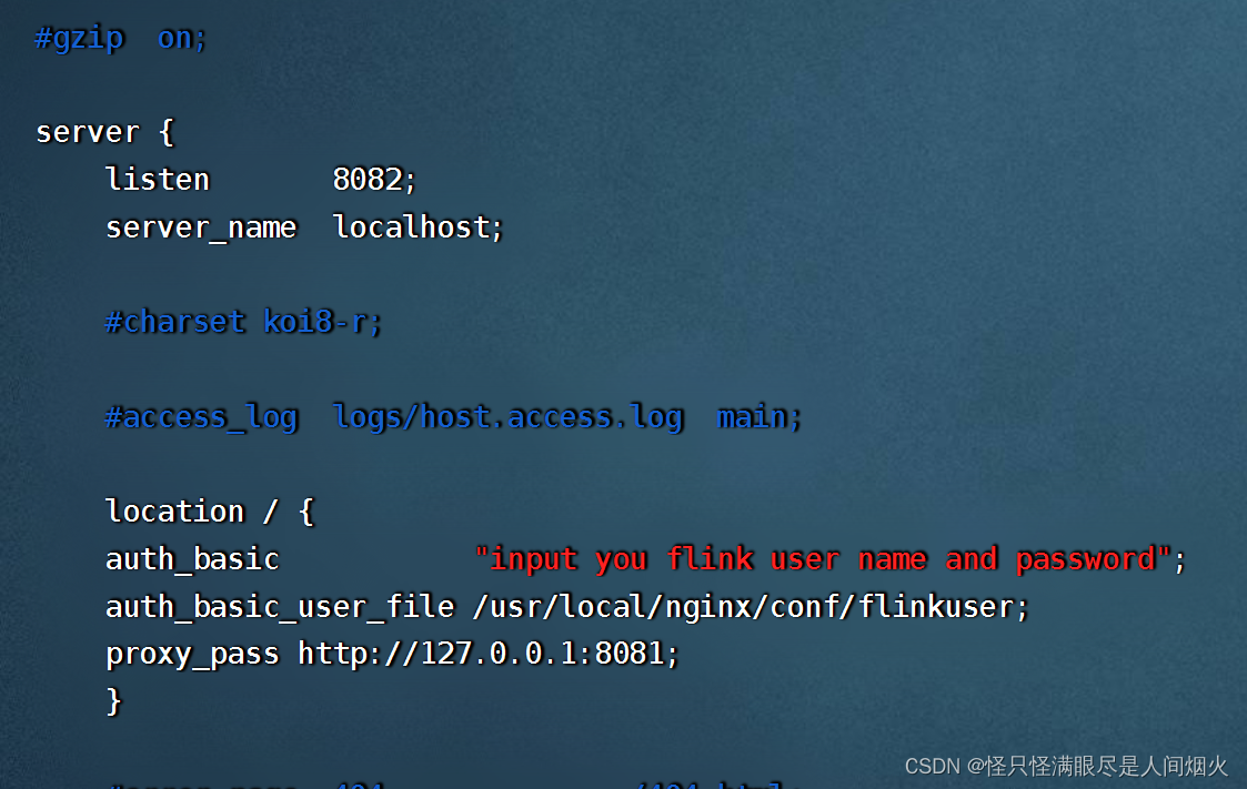 Flink web UI配置账号密码，权限控制_flink webui用户名密码登陆-CSDN博客