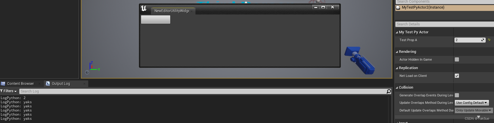 使用@unreal.uclass()在UE中通过Python定义UObject_ue python blueprints-CSDN博客