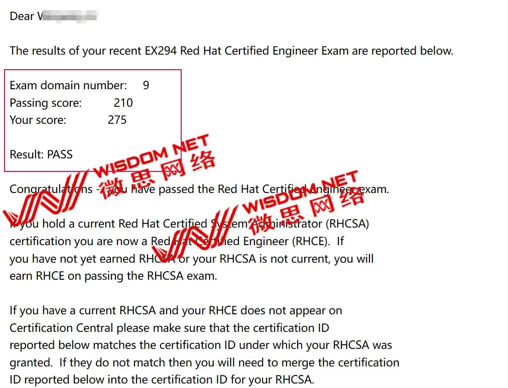 2023年5月| 红帽RHCE考试战报-微思红帽官方授权培训中心-CSDN博客