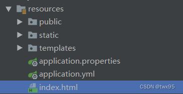 springboot基本使用二（resources目录简单介绍）_springboot resource使用-CSDN博客