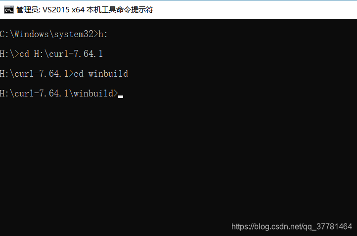 curl编译成供vs2015使用的动态库_curl vs2015 bianyi-CSDN博客