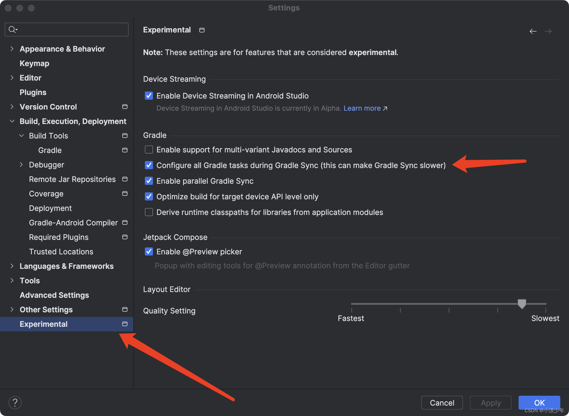 Android Studio的Gradle面板里不显示task，build ，assemble 无法出aar包_androidstudio gradle工具栏没有aar-CSDN博客
