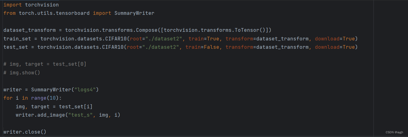 深度学习入门（小土堆pytorch视频笔记）：复盘自用_transforms.resize用什么插值方法-CSDN博客