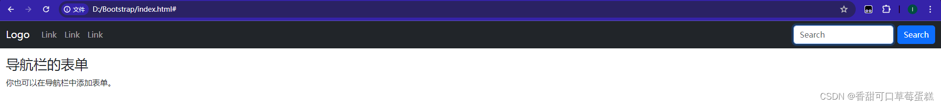 Bootstrap 5 保姆级教程（十）：导航栏 & 轮播_bootstrap5导航栏-CSDN博客