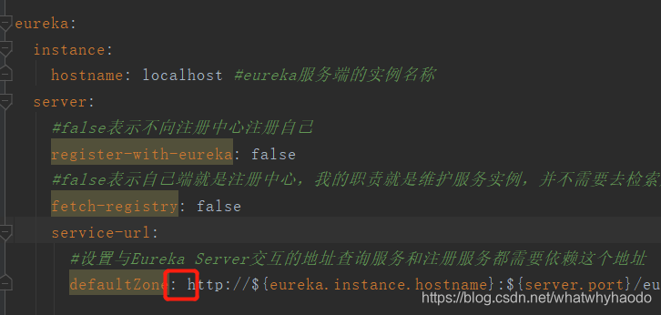 Eureka做微服务注册中心时报错Failed to bind properties under ‘eureka.client.service-url‘ to java.util.Map ...