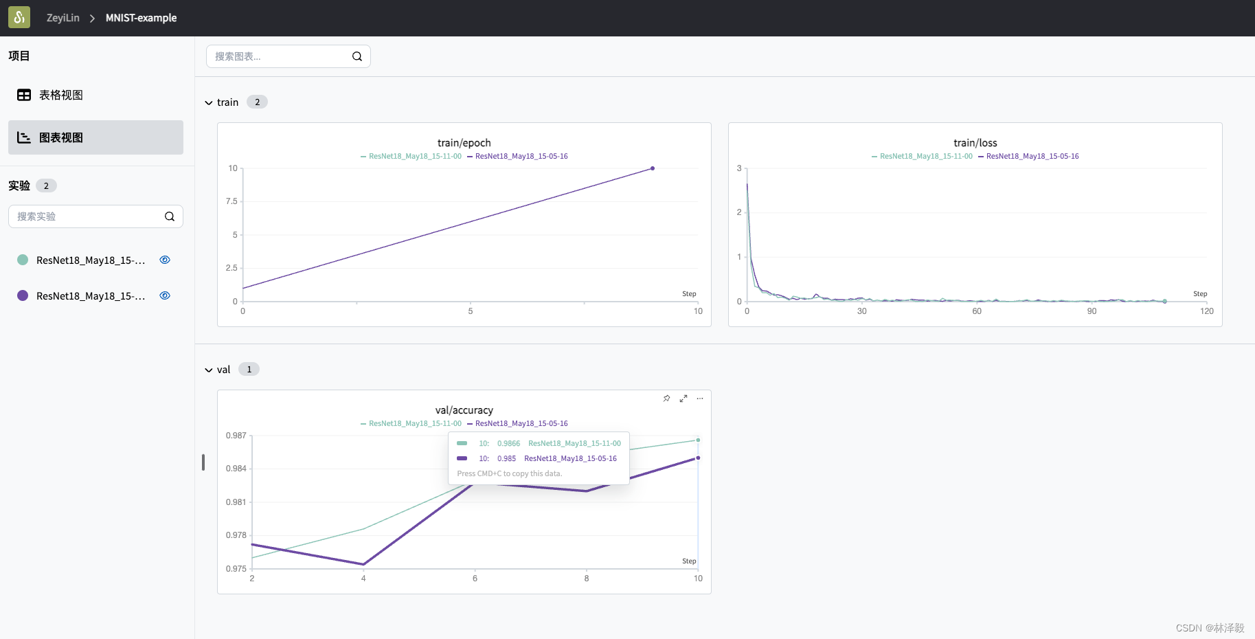 SwanLab入门深度学习：PyTorch MNIST手写体识别_深度学习_林泽毅kavin-DAMO开发者矩阵