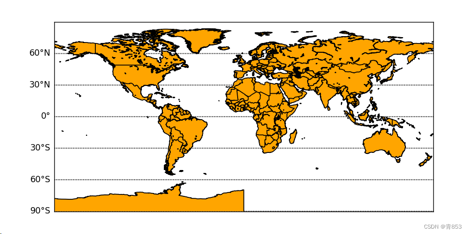 记录：用basemap画地图-CSDN博客