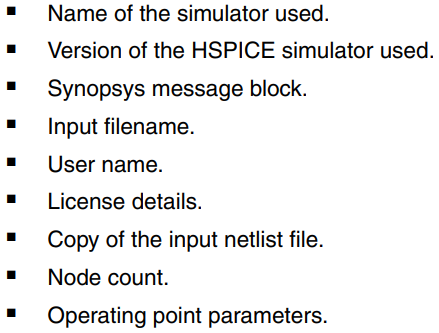 【HSPICE】SPICE简介和HSPICE仿真-CSDN博客