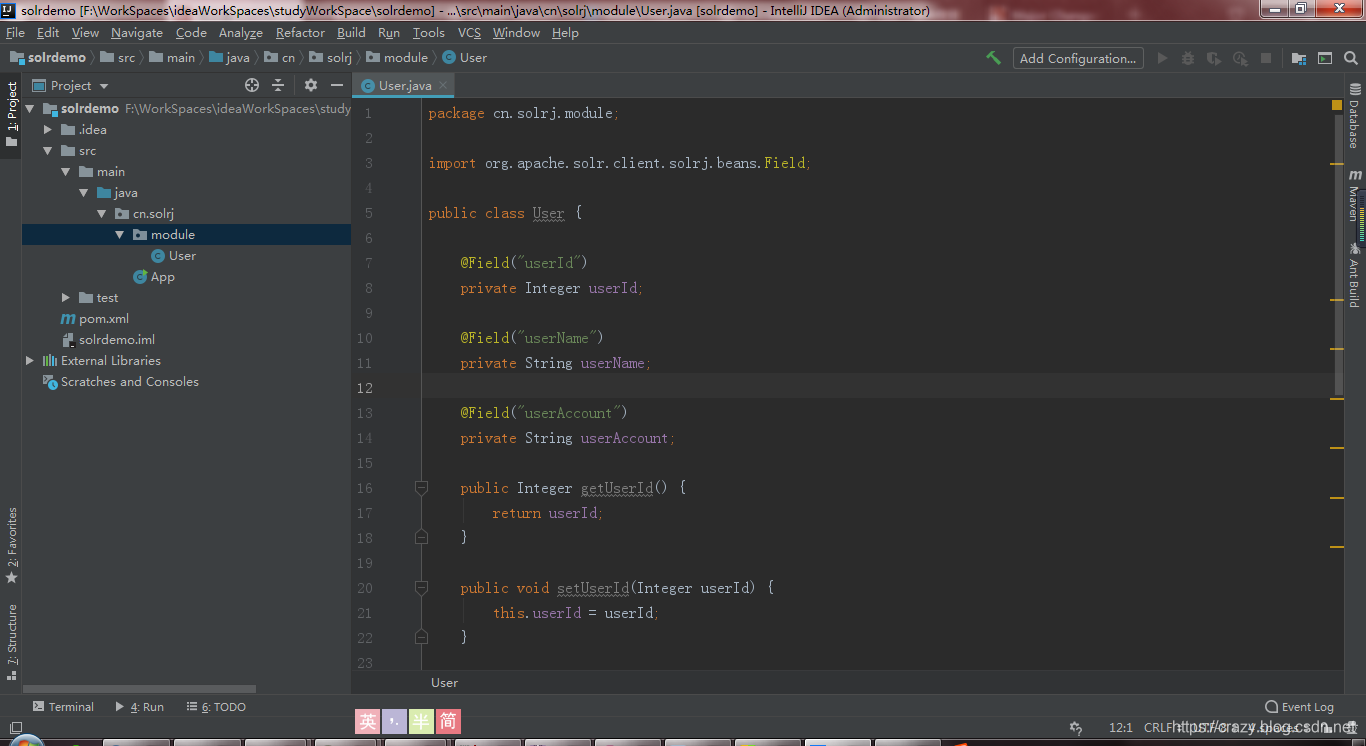 Solr学习（二）-Java项目集成并使用SolrJ_java solrj op-CSDN博客