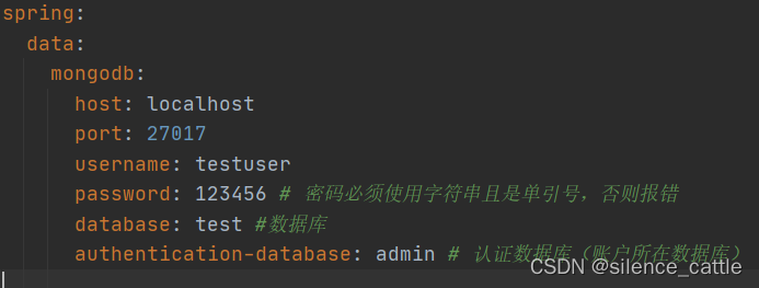 Spring Boot环境，MongoDB连接认证报错_exception authenticating mongocredential{mechanism-CSDN博客