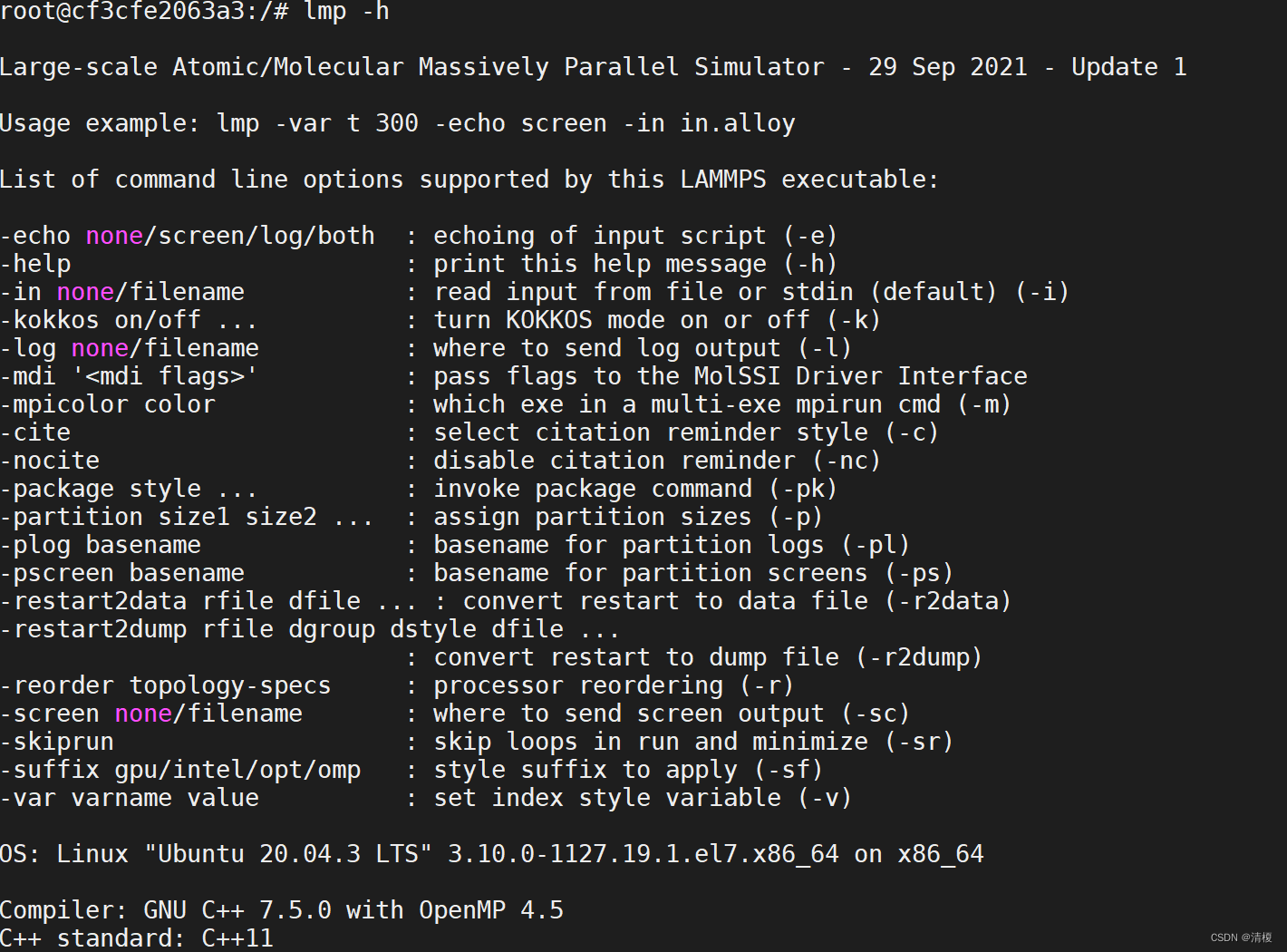 DeepMD-kit和LAMMPS的安装&测试_lammps deepmd-CSDN博客