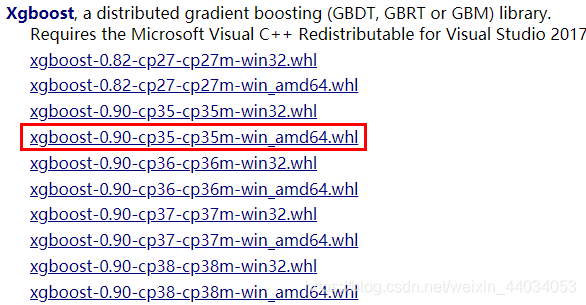 Anaconda3安装xgboost的解决办法_xgboost.whl-CSDN博客