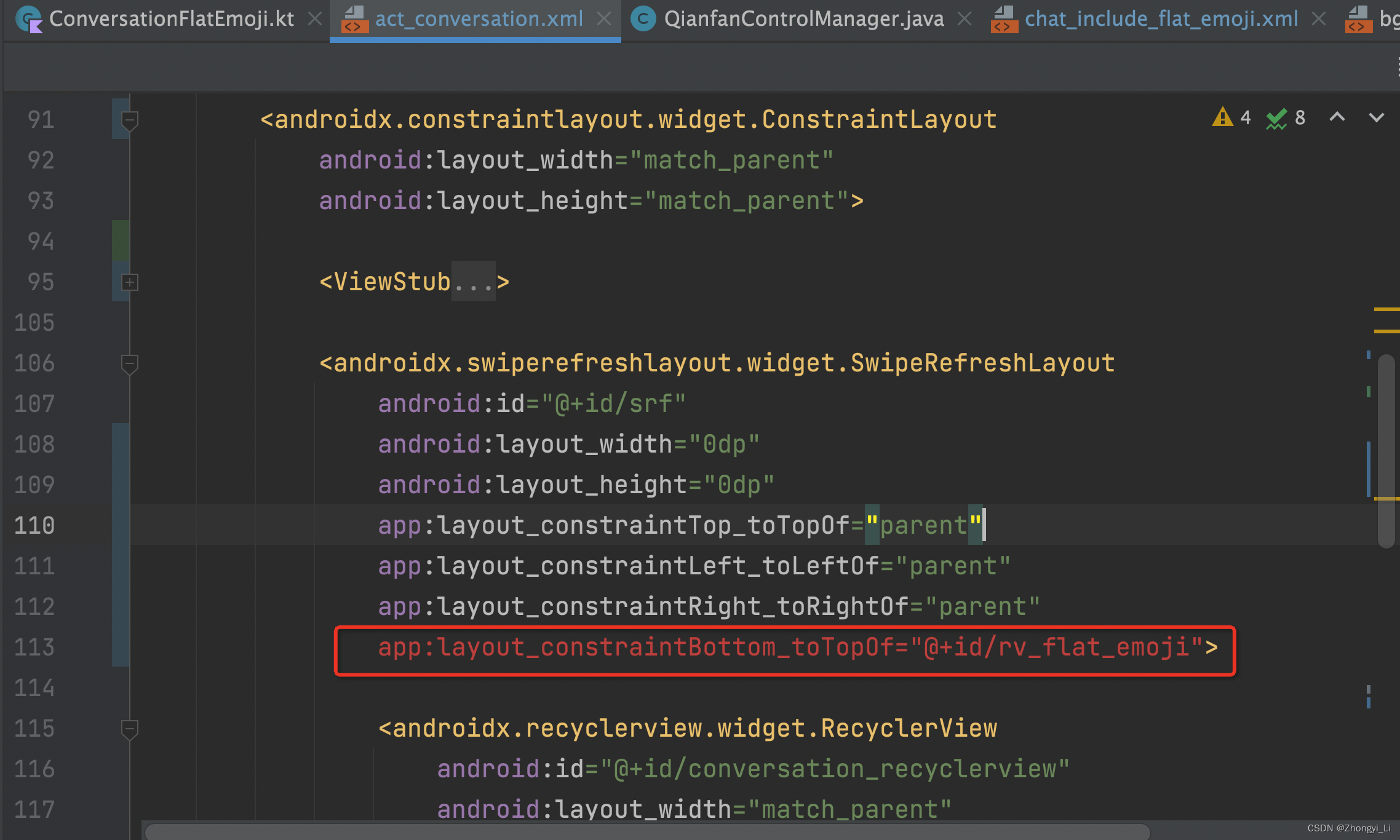 ConstraintLayout使用总结_constraintlayout include-CSDN博客