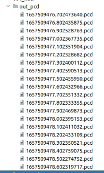 Python: 用open3D库，连续多帧显示点云（查看localization pose的好坏）_open3d 连续播放pcd点云-CSDN博客