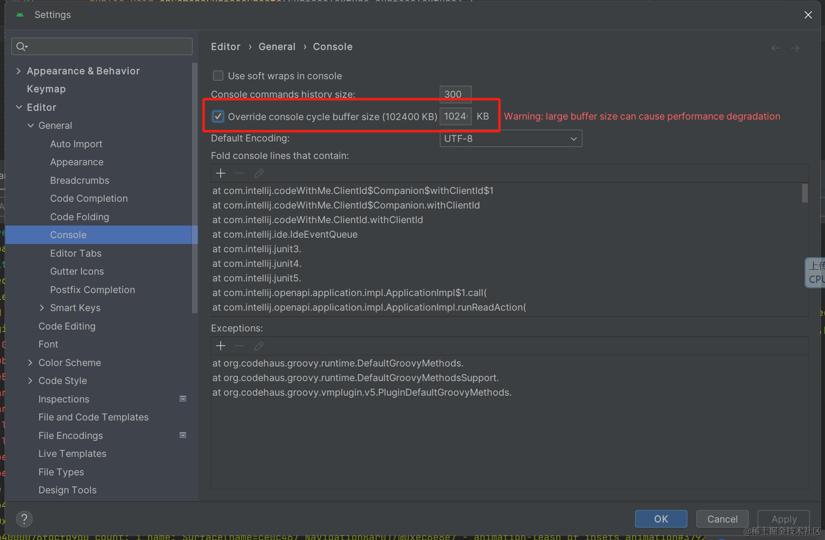 Android开发经典问题，Logcat 缓存太小，导致问题还没分析完成，日志就被循环覆盖了_override console cycle buffer size-CSDN博客