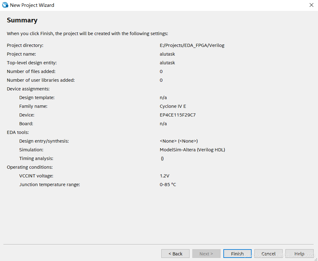 FPGA学习笔记Project基于Quartus Prime和ModelSim任务task的使用_modelsim task-CSDN博客