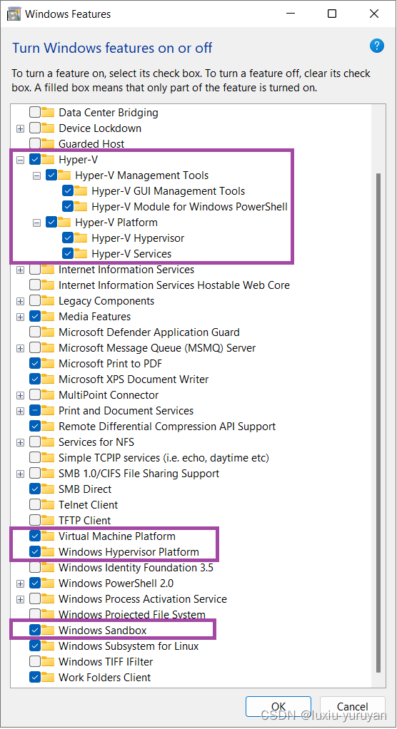 解决 Windows Sandbox No Hypervisor Was Found 问题_no hypervisor found-CSDN博客